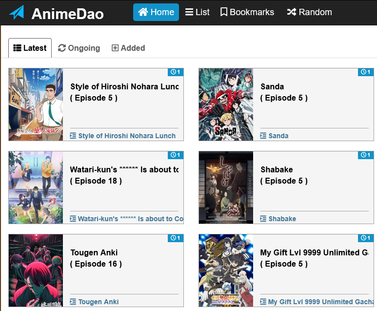 Animedao.ac: Watch Anime Online Free in HD with English Sub & Dub